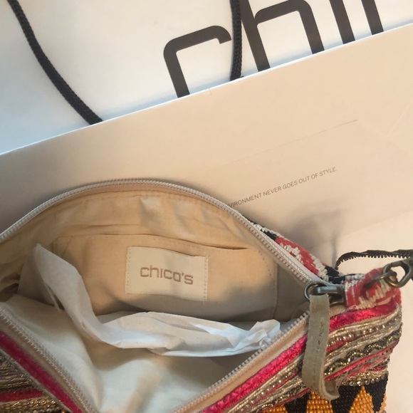 Chico's | Bags | Chicosnew Beadedembroidered Purse | Poshmark